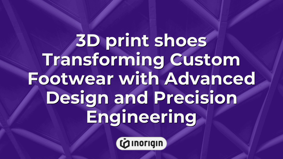 3d Print Shoes Transforming Custom Footwear With Advanced Design And ...
