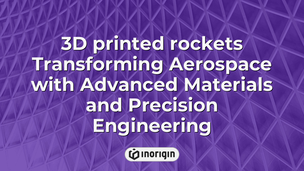 3d Printed Rockets Transforming Aerospace With Advanced Materials And Precision Engineering