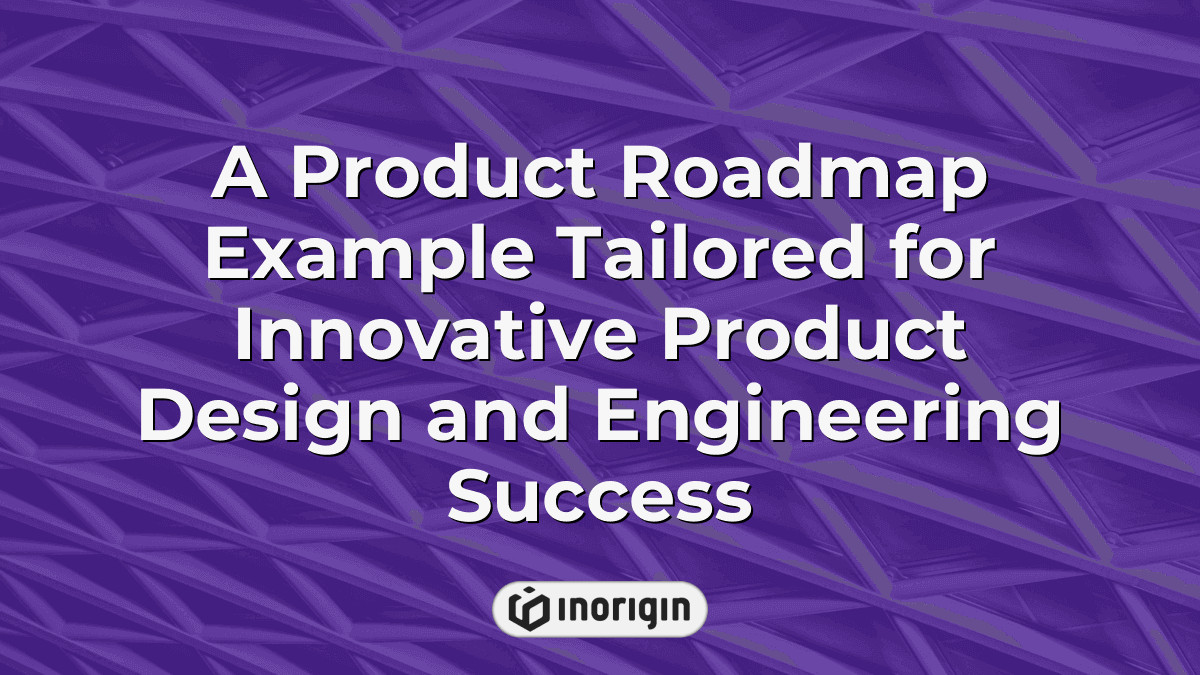 A Product Roadmap Example Tailored For Innovative Product Design And ...