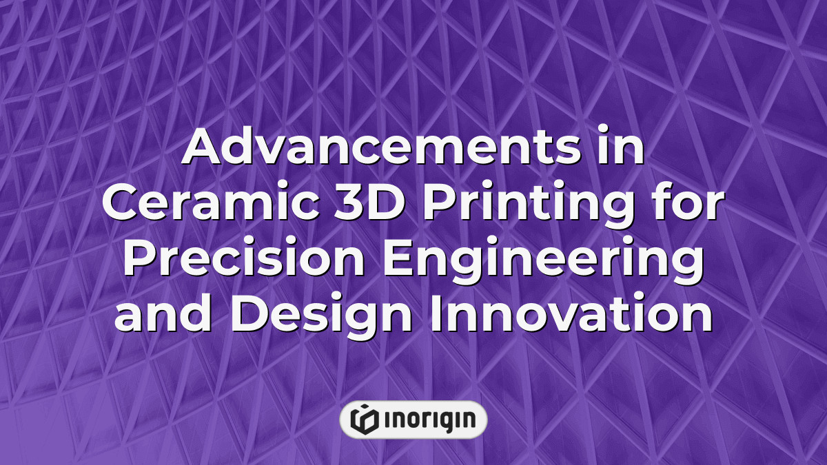 Advancements In Ceramic 3d Printing For Precision Engineering And ...