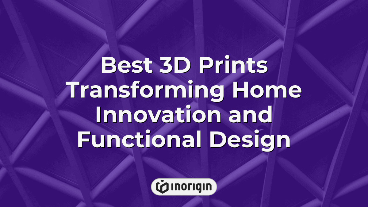 Best 3d Prints Transforming Home Innovation And Functional Design