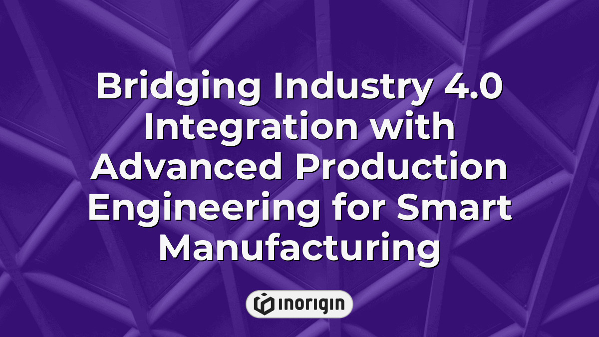 Bridging Industry 4.0 Integration With Advanced Production Engineering ...