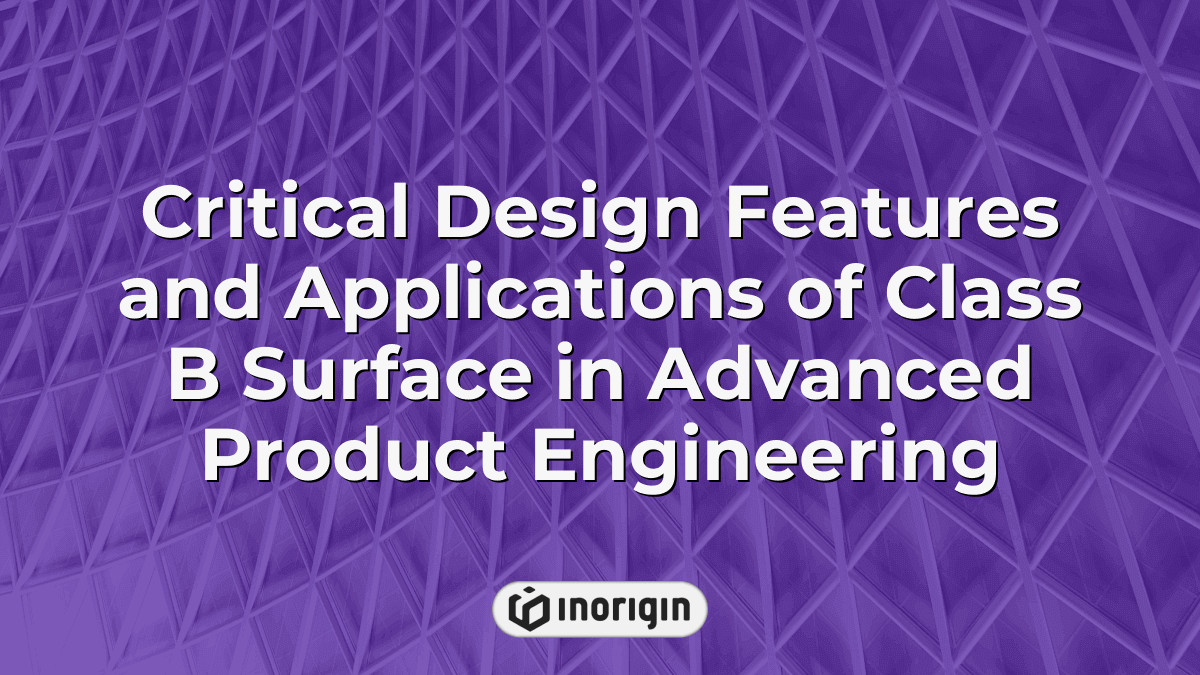 Critical Design Features And Applications Of Class B Surface In ...