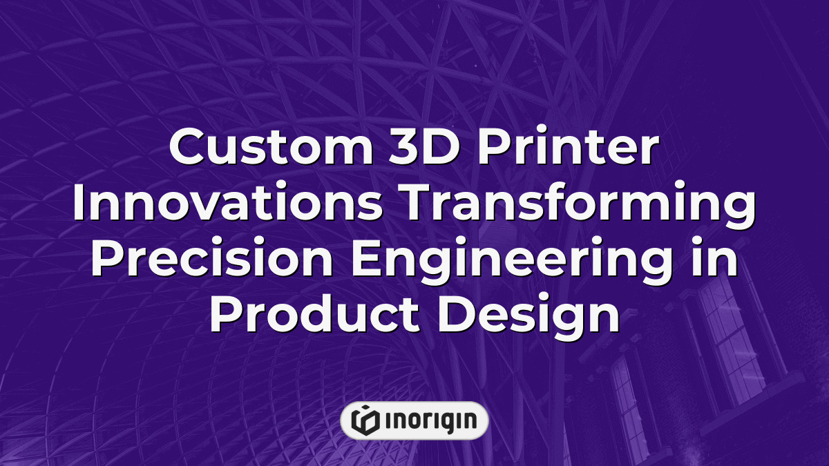 Custom 3d Printer Innovations Transforming Precision Engineering In ...