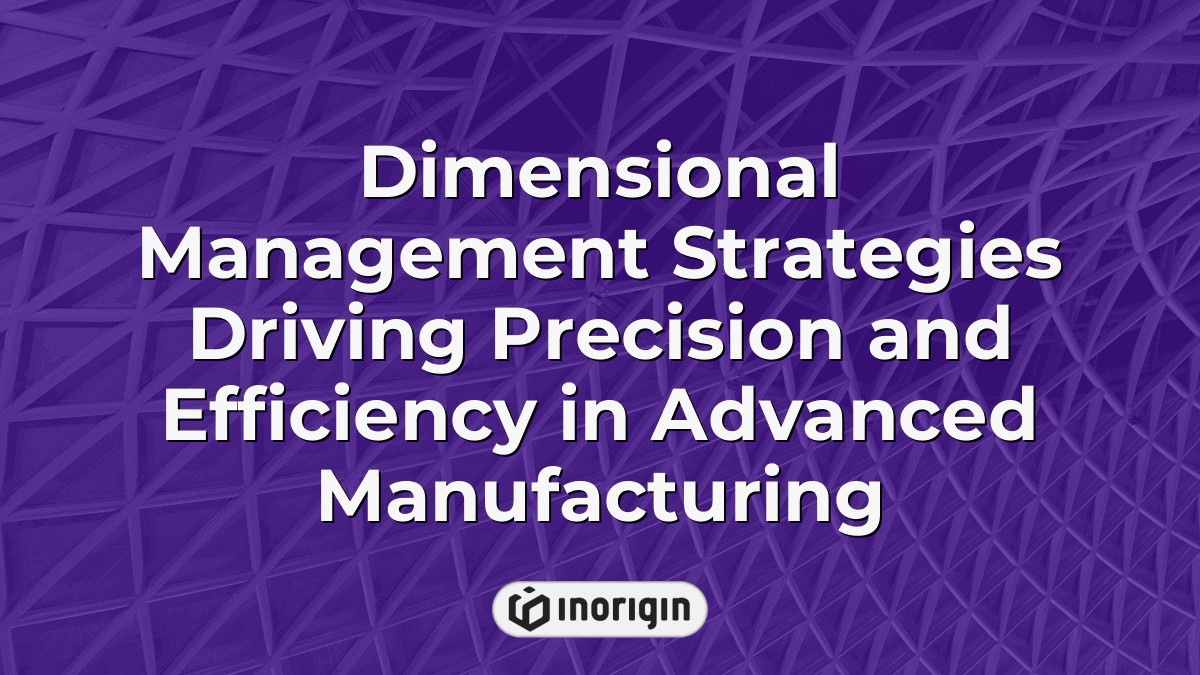 Dimensional Management Strategies Driving Precision And Efficiency In ...