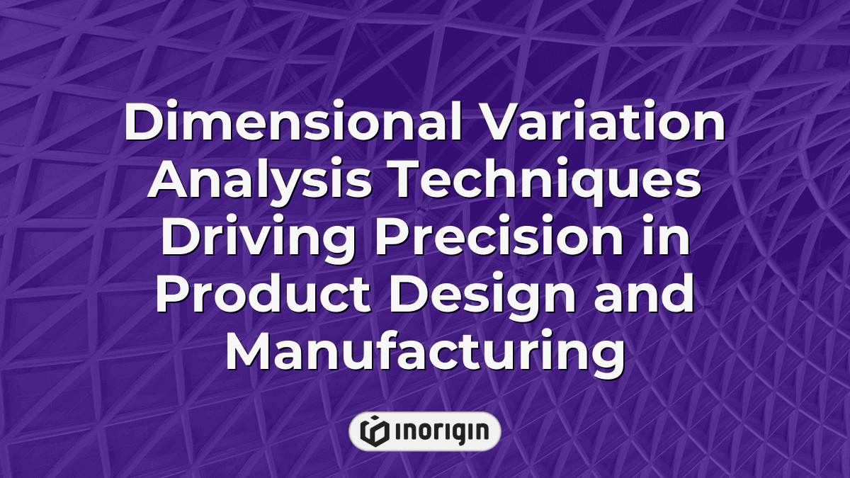 Dimensional Variation Analysis Techniques Driving Precision In Product Design And Manufacturing