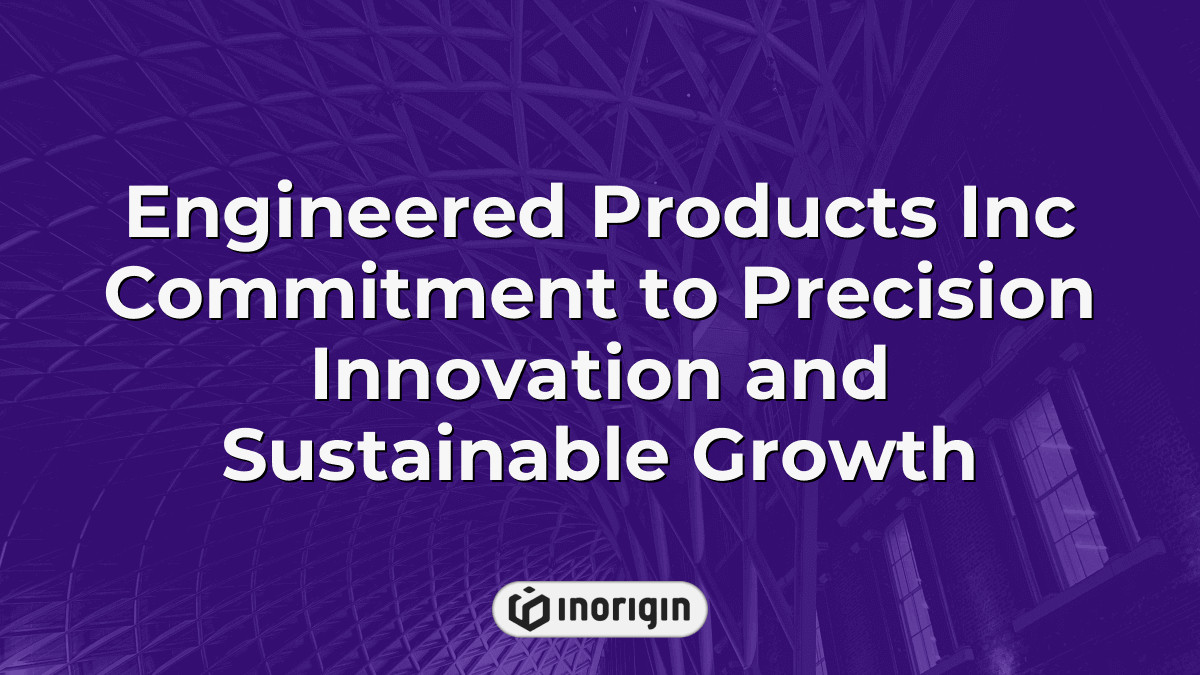 Engineered Products Inc Commitment To Precision Innovation And Sustainable Growth