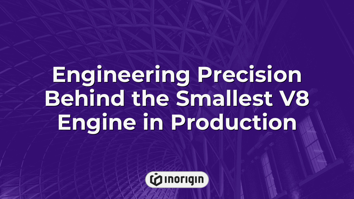 Engineering Precision Behind The Smallest V8 Engine In Production