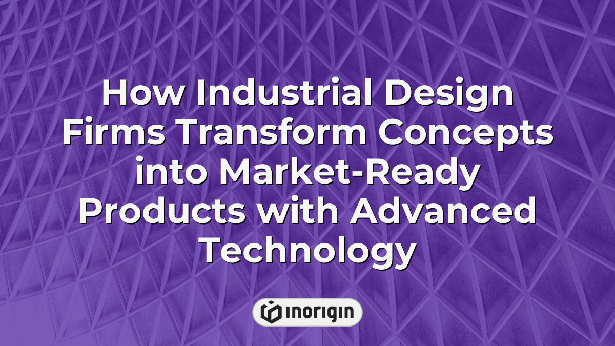 How Industrial Design Firms Transform Concepts Into Market-Ready ...