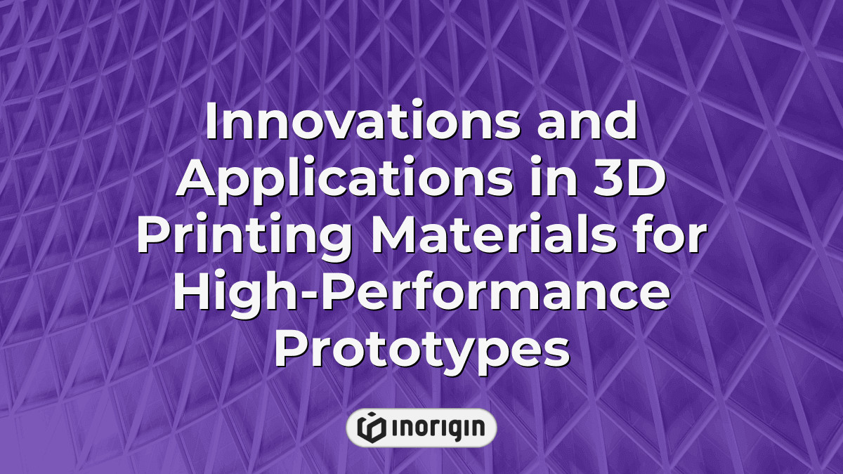 Innovations And Applications In 3d Printing Materials For High ...