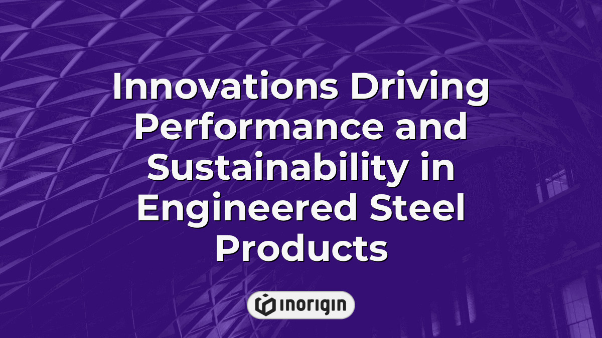 Innovations Driving Performance And Sustainability In Engineered Steel ...