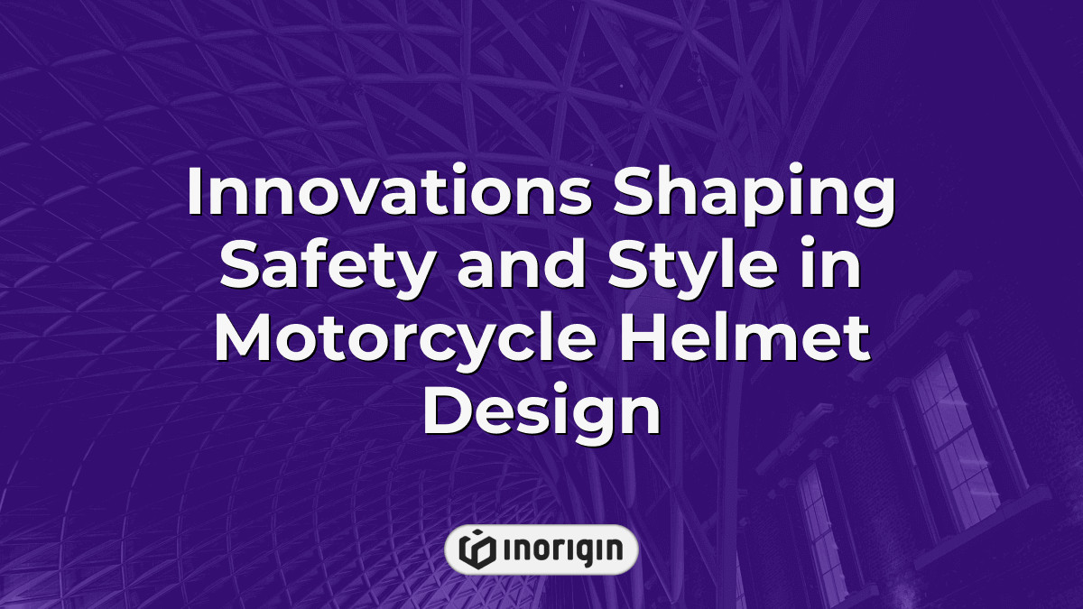 Innovations Shaping Safety And Style In Motorcycle Helmet Design