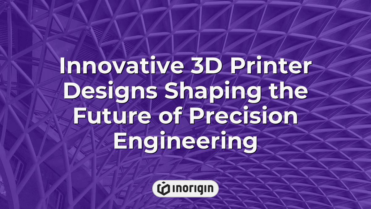 Innovative 3d Printer Designs Shaping The Future Of Precision Engineering