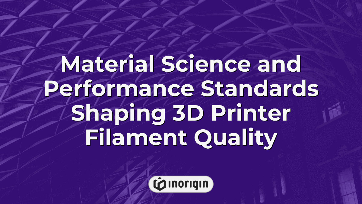 Material Science And Performance Standards Shaping 3d Printer Filament ...