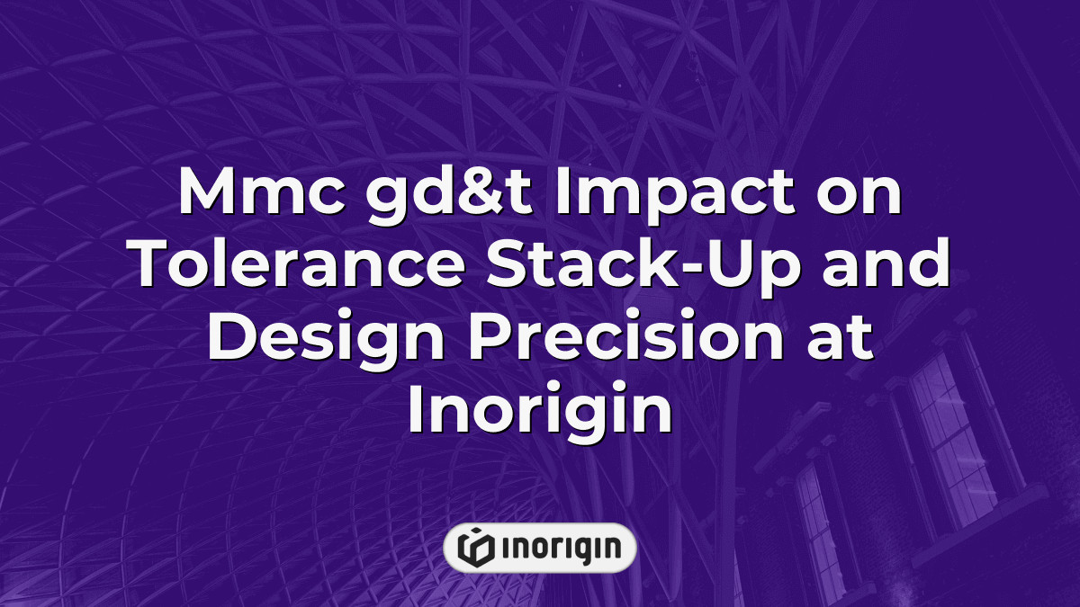 Mmc Gd&t Impact On Tolerance Stack-Up And Design Precision At Inorigin