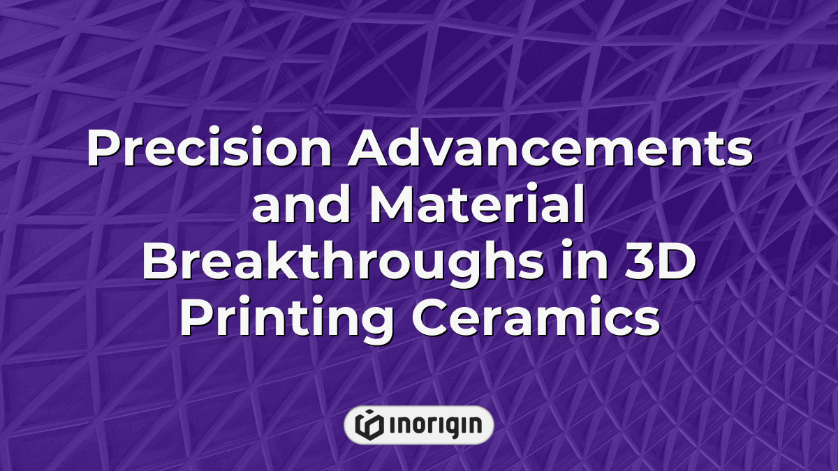 Precision Advancements And Material Breakthroughs In 3d Printing Ceramics