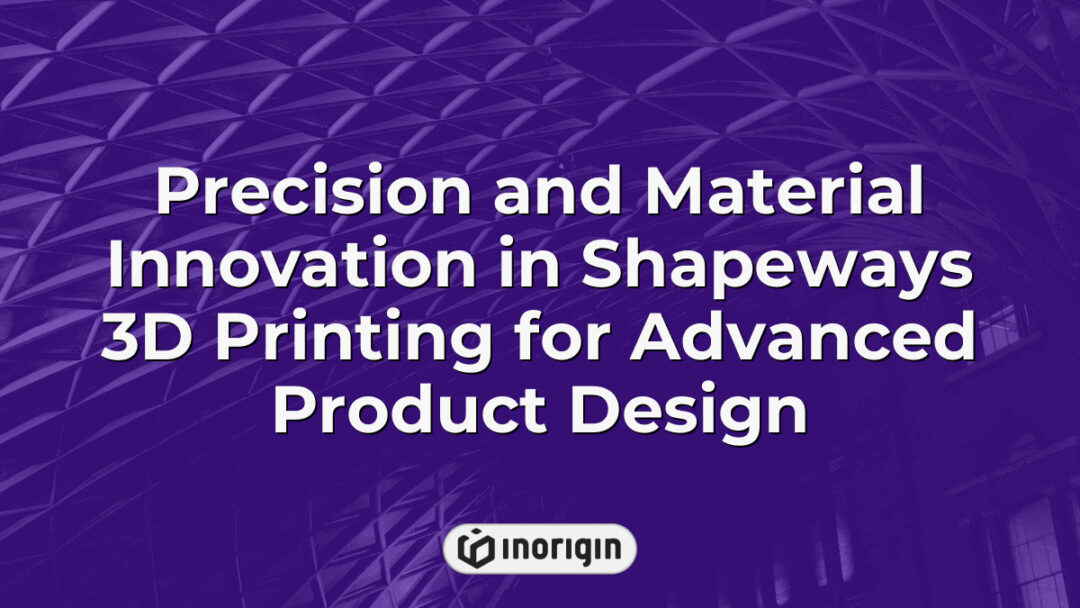Precision And Material Innovation In Shapeways 3d Printing For Advanced Product Design