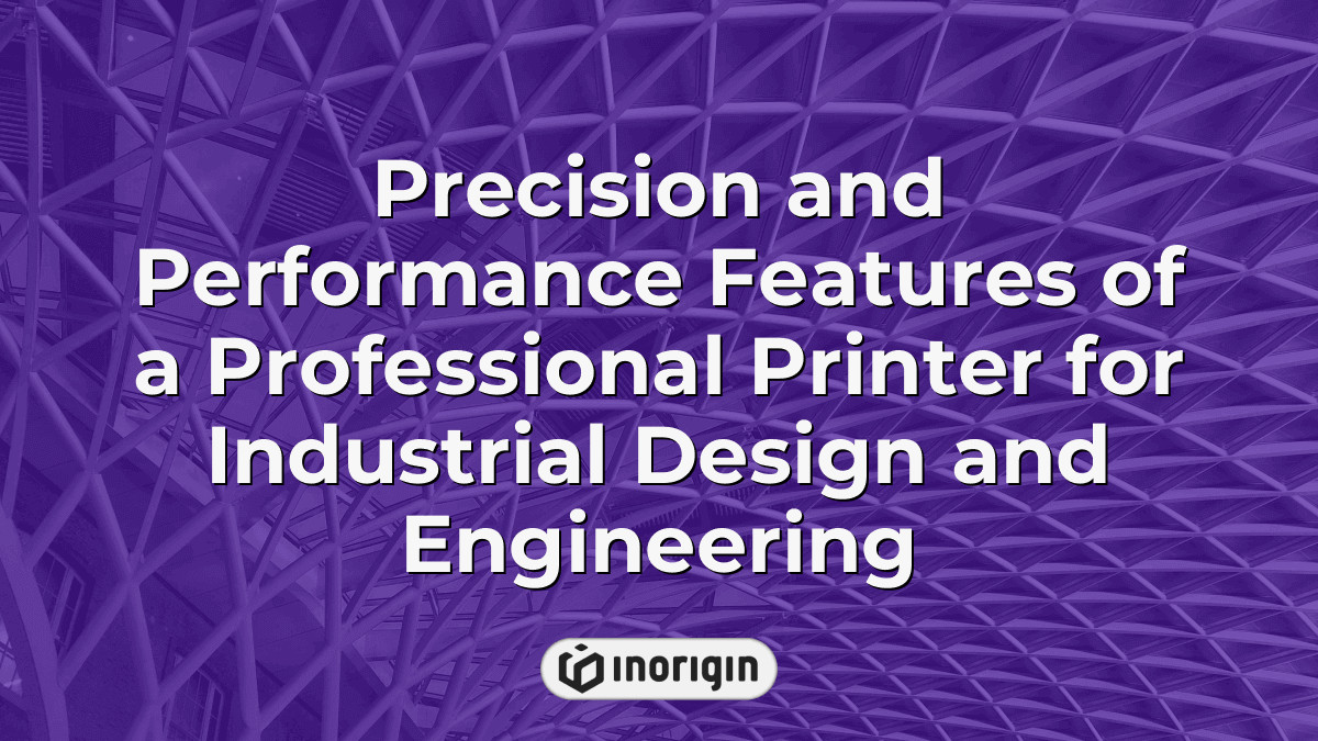 Precision And Performance Features Of A Professional Printer For ...