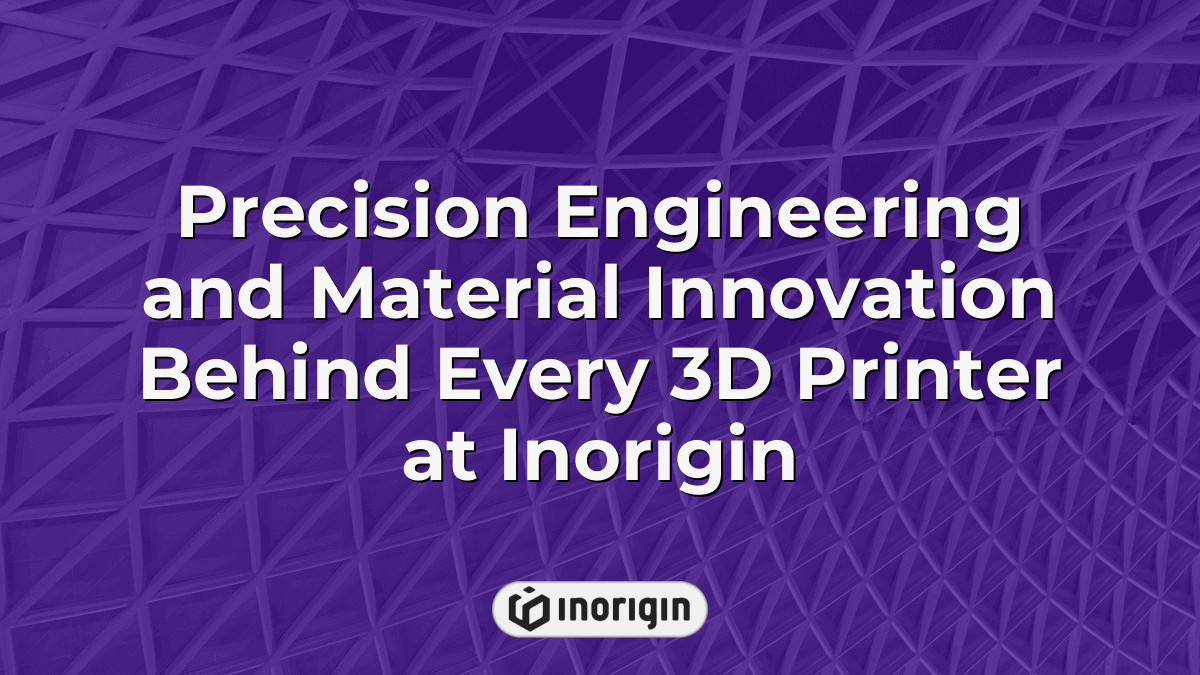 Precision Engineering And Material Innovation Behind Every 3d Printer ...