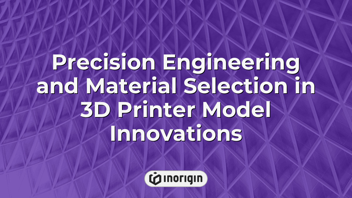 Precision Engineering And Material Selection In 3d Printer Model ...