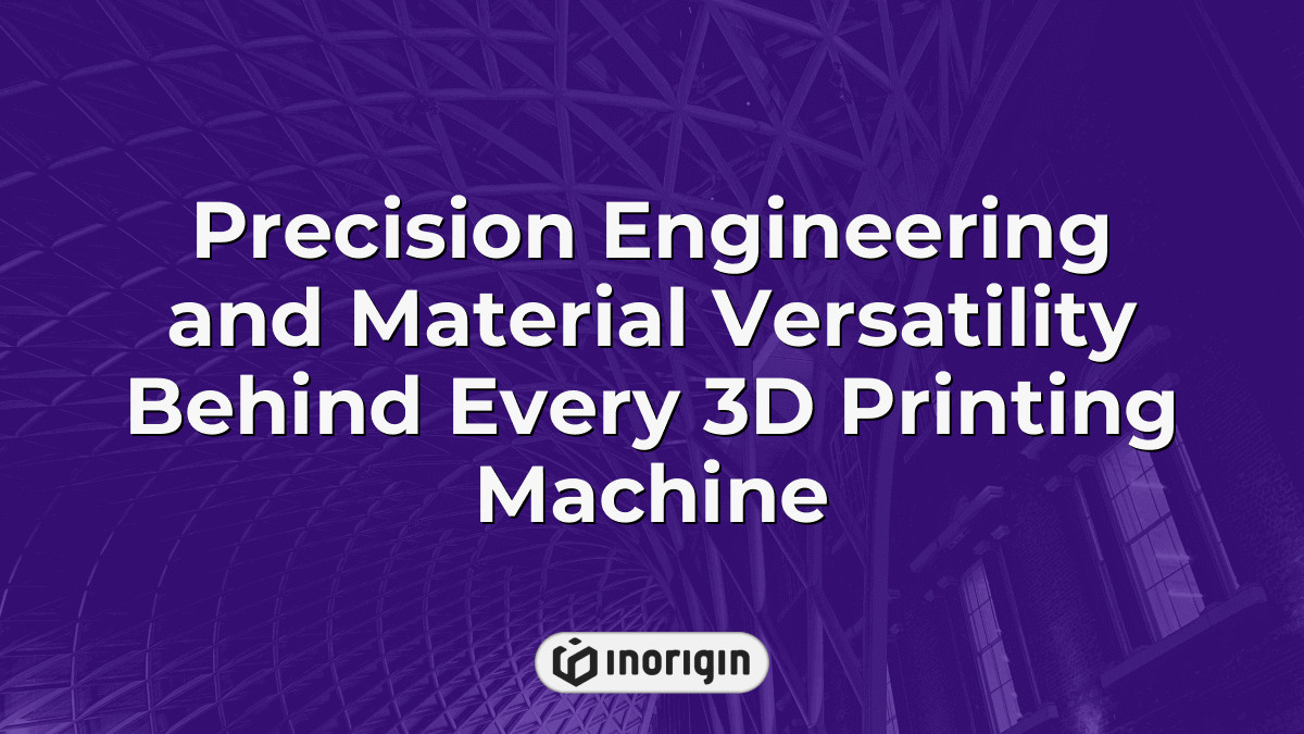Precision Engineering And Material Versatility Behind Every 3d Printing ...