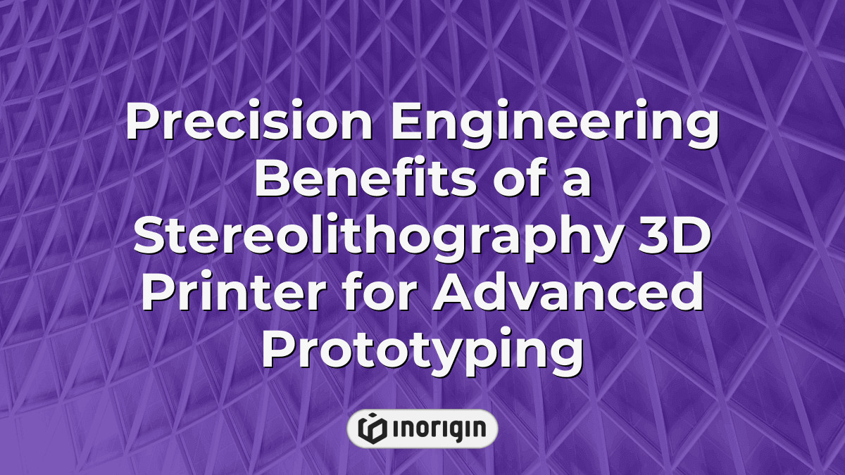 Precision Engineering Benefits Of A Stereolithography 3d Printer For ...
