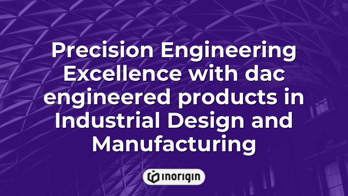 Precision Engineering Excellence With Dac Engineered Products In ...