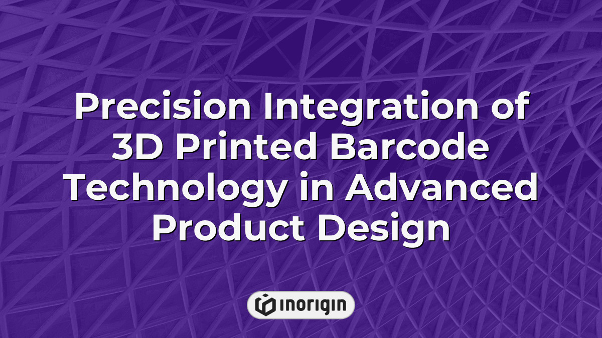 Precision Integration Of 3d Printed Barcode Technology In Advanced ...