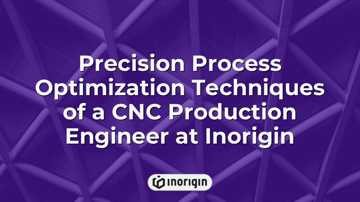 Precision Process Optimization Techniques Of A CNC Production Engineer At Inorigin