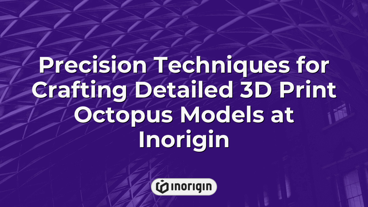 Precision Techniques For Crafting Detailed 3d Print Octopus Models At ...