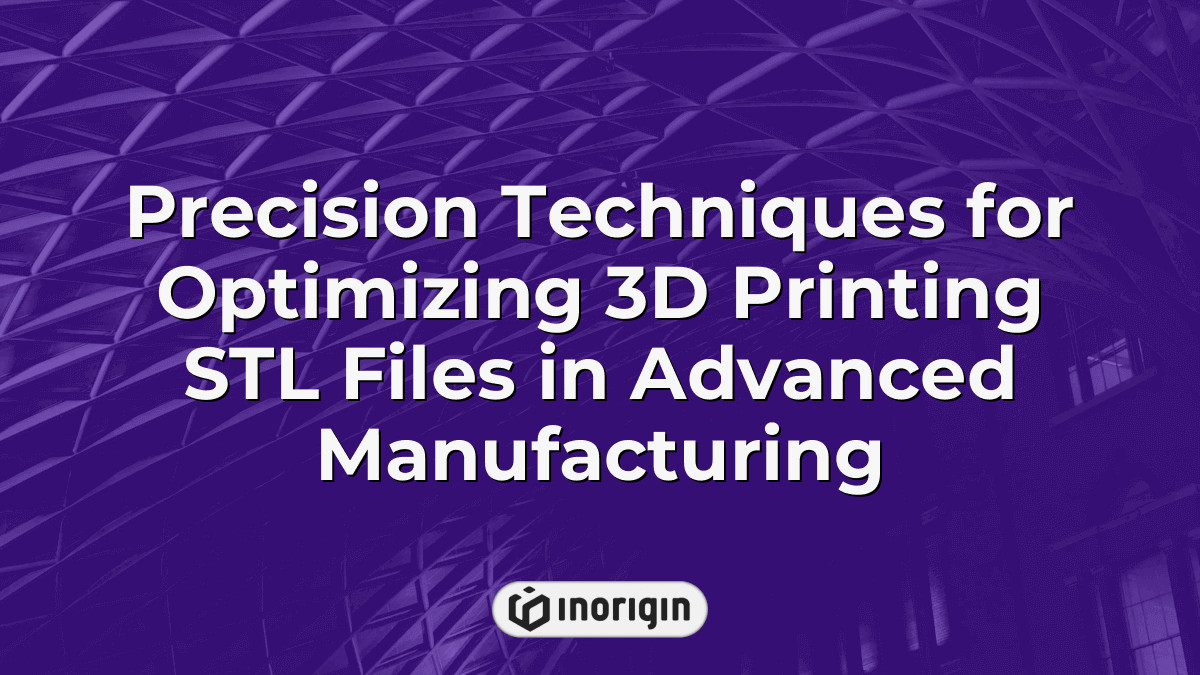 Precision Techniques For Optimizing 3d Printing STL Files In Advanced ...