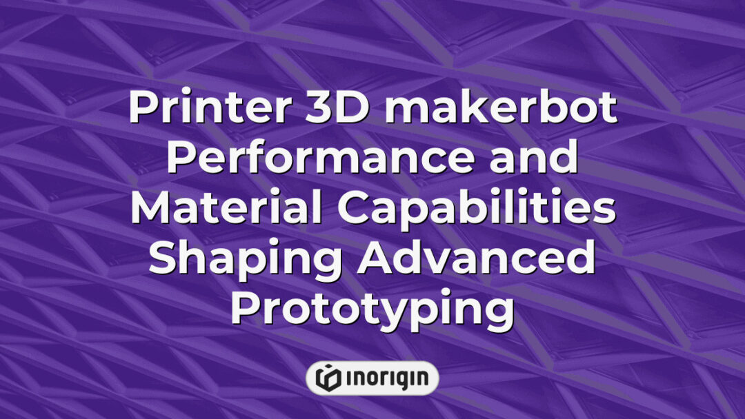 Printer 3d Makerbot Performance And Material Capabilities Shaping ...