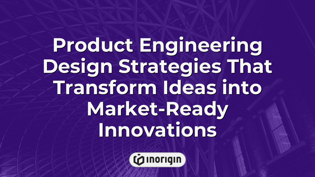 Product Engineering Design Strategies That Transform Ideas Into Market-Ready Innovations