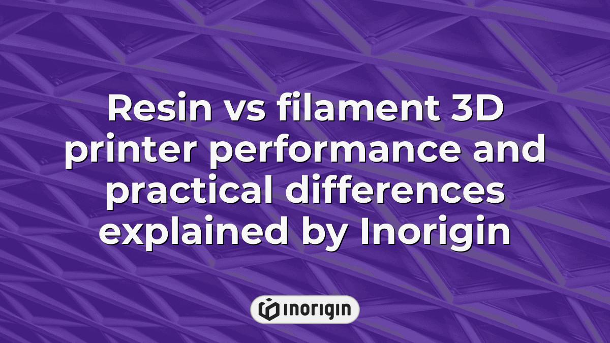 Resin Vs Filament 3d Printer Performance And Practical Differences ...