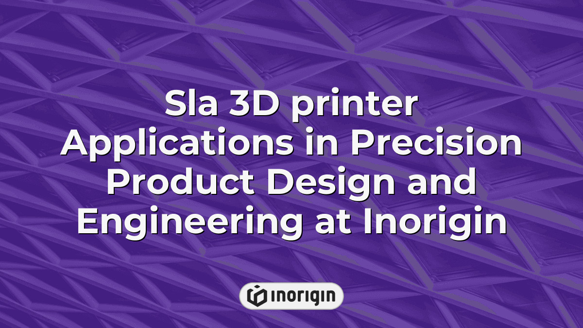 Sla 3d Printer Applications In Precision Product Design And Engineering ...