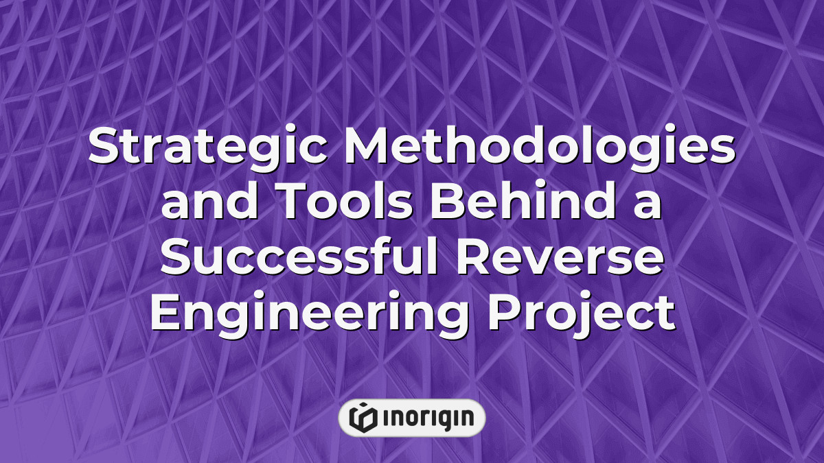 Strategic Methodologies And Tools Behind A Successful Reverse Engineering Project