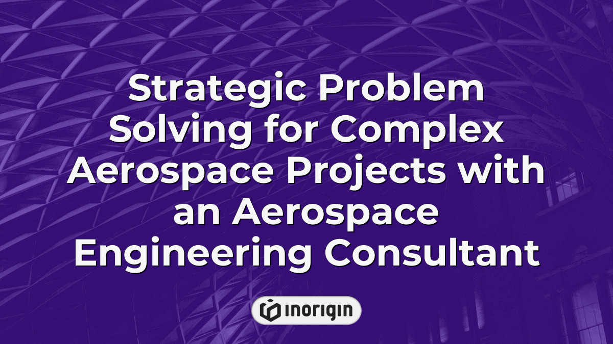 Strategic Problem Solving For Complex Aerospace Projects With An ...