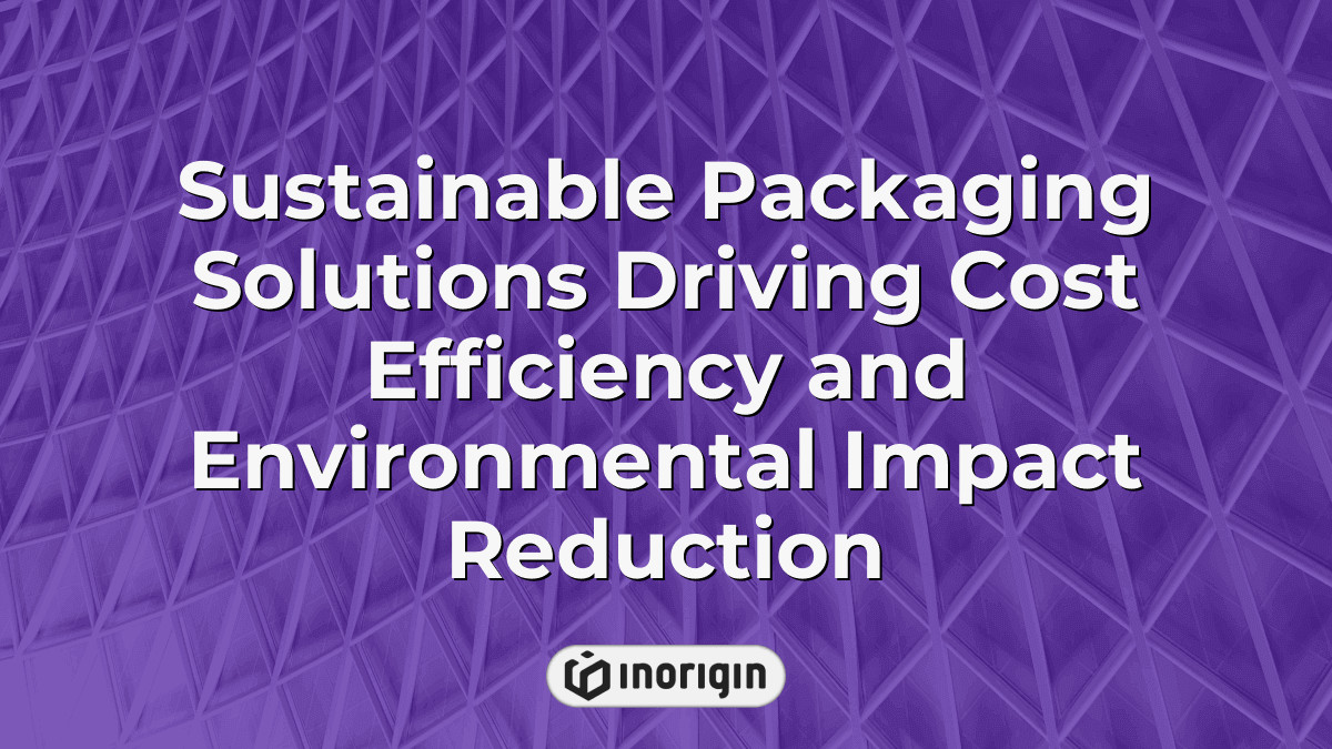 Sustainable Packaging Solutions Driving Cost Efficiency And ...