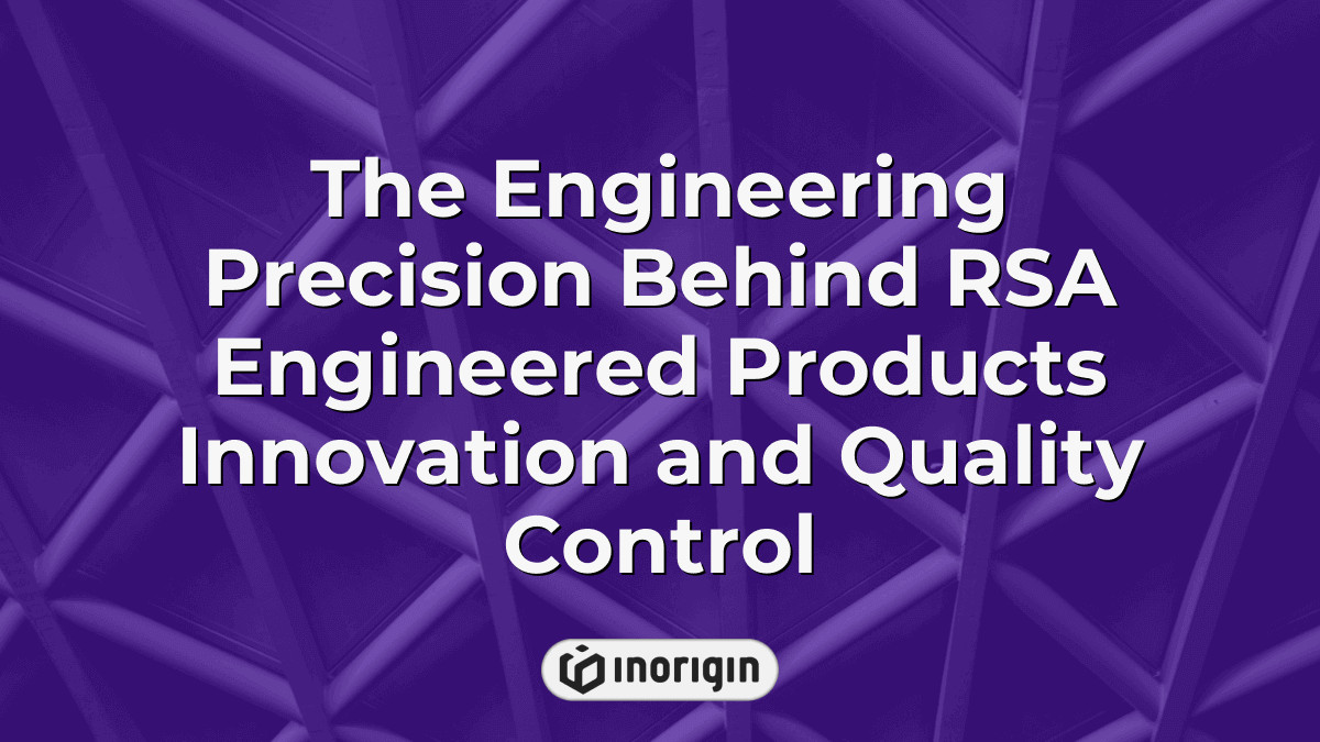 The Engineering Precision Behind RSA Engineered Products Innovation And Quality Control