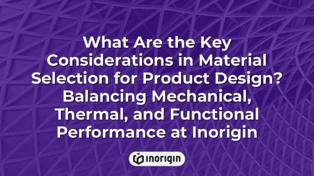 What Are The Key Considerations In Material Selection For Product ...