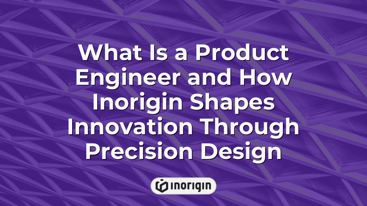 What Is A Product Engineer And How Inorigin Shapes Innovation Through ...
