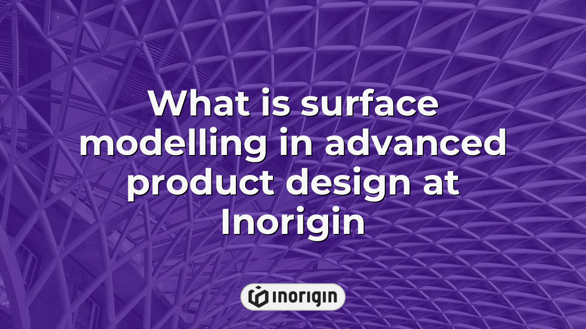 What Is Surface Modelling In Advanced Product Design At Inorigin